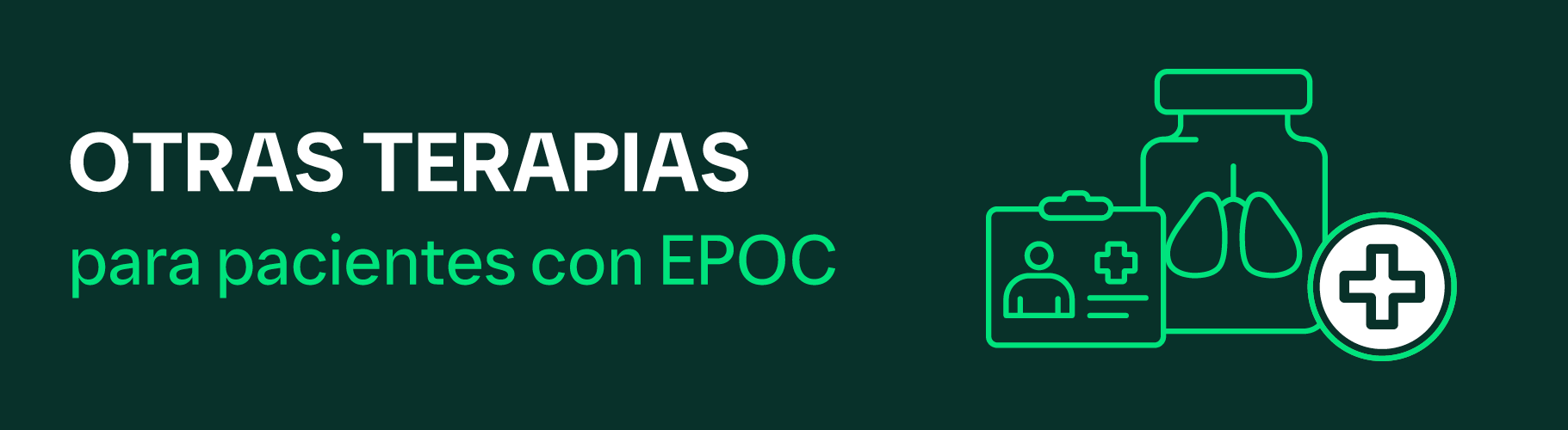 Otras terapias para el tratamiento de la EPOC | Avances en Respiratorio